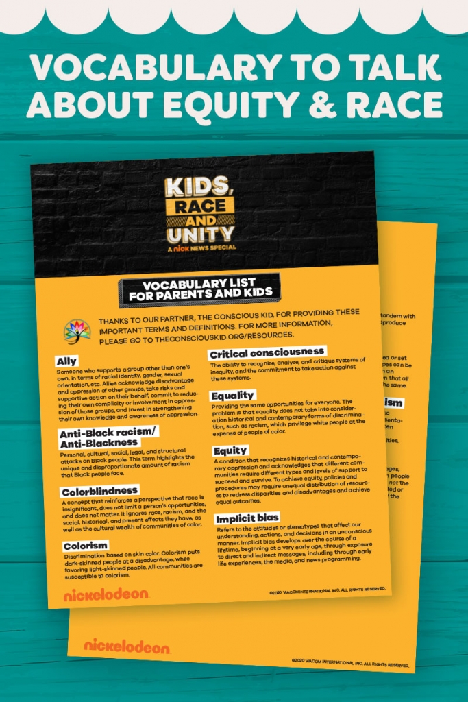 Vocabulary to Talk About Equity and Race | Nickelodeon Parents