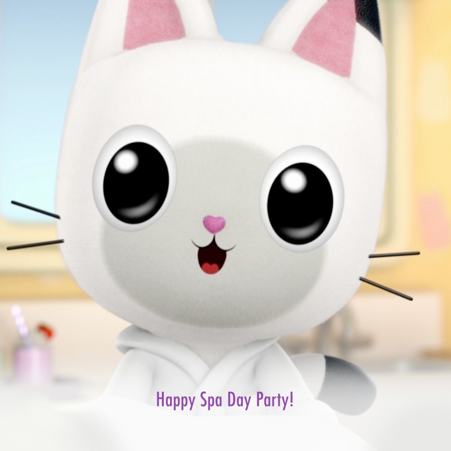 DIY Gabby's Dollhouse Glowy Facemasks! | Nickelodeon Parents