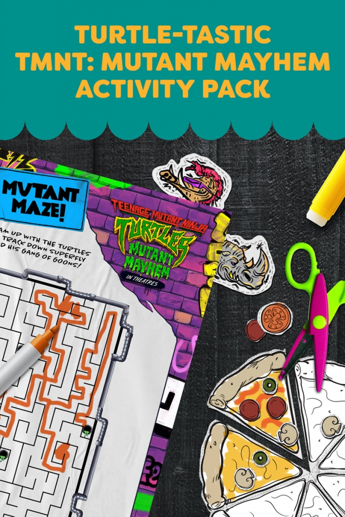 Turtle-tastic TMNT: Mutant Mayhem Activity Pack | Nickelodeon Parents
