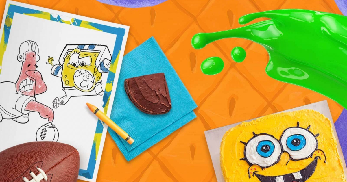 Host a Mega-Spongey Super Bowl LVIII Watch Party! | Nickelodeon Parents