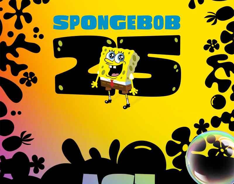 ACT LIKE A SPONGE! Celebrate SpongeBob’s 25th Anniversary | Nickelodeon ...